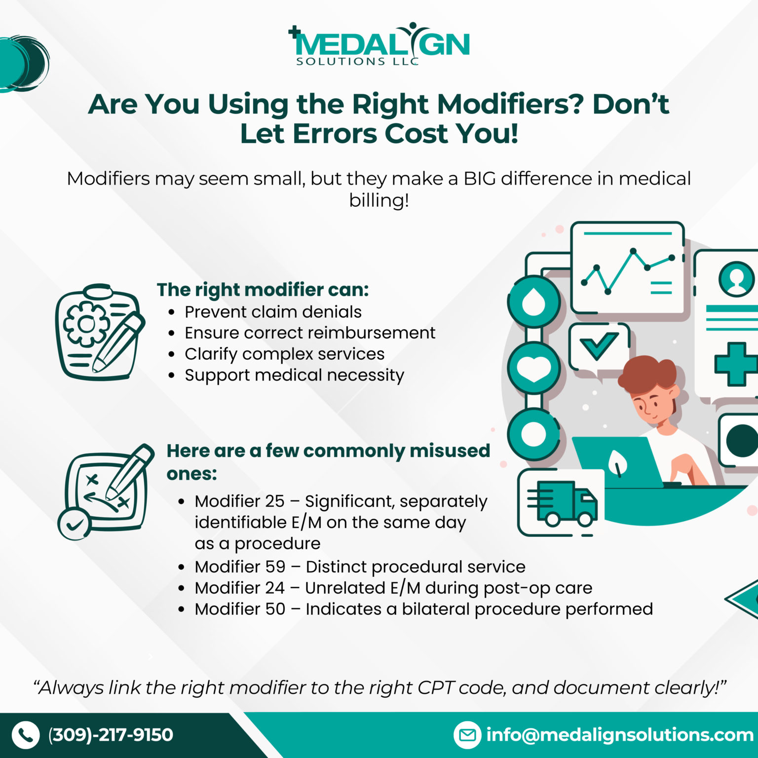 7 Costly CPT Modifiers Mistakes That Are Killing Your Medical Billing ...